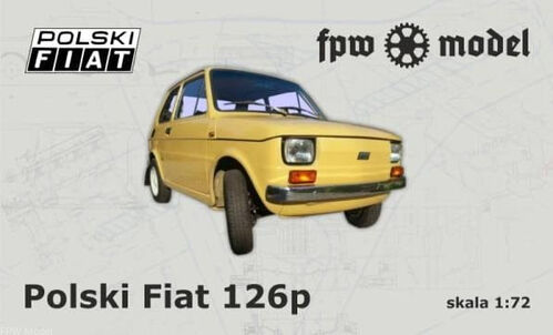 FPW Model 72600 Polski Fiat 126p (Wczesna Wersja)