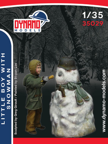 Dynamo-Models 35029 Little Boy With Snowman