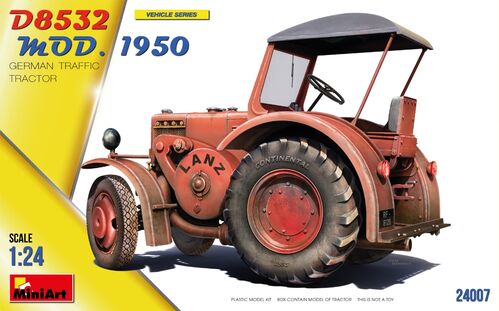 MiniArt 24007 German Traffic Tractor D8532 Mod. 1950