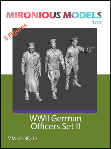 Mironious Models 72017 WWII German Officers Set II