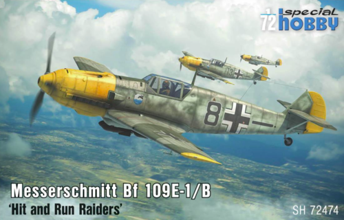 Special Hobby 72474 Messerschmitt Bf 109E-1/B Hit and Run Raiders
