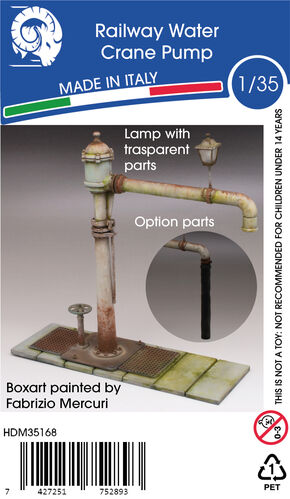 HD Models 35168 Railway water crane pump