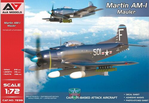 A & A Models 7239 AM-1 "Mauler" attack aircraft (Late ver.)