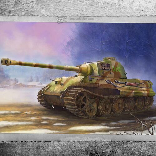 Forces of Valor 873002A German King Tiger (Henschel turret)