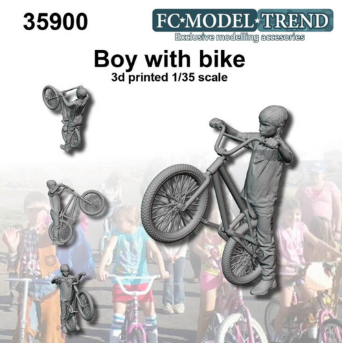 FC ModelTrend 35900 Kid with bike