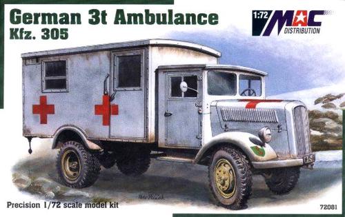 MAC 72081 German 3t Ambulance (Kfz.305)