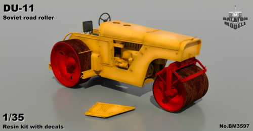 Balaton Modell BM3597 DU-11 Soviet road roller (RIM)