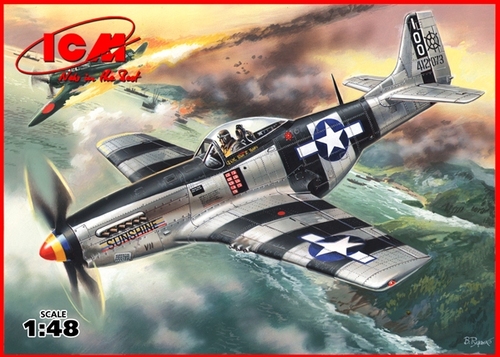 ICM 48154 North American Mustang P-51K
