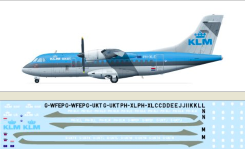 F-RSIN P4024 ATR 42 - KLM Exel