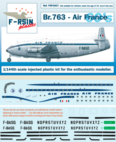 F-RSIN P4007 Bréguet Br.763 - Air France