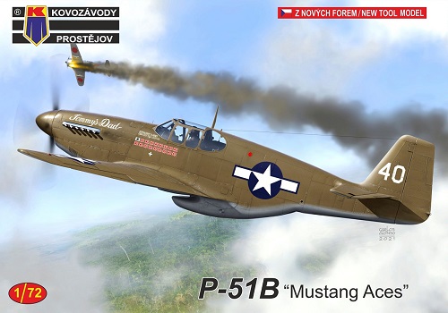 Kovozavody Prostejov 72245 P-51B "Mustang Aces"