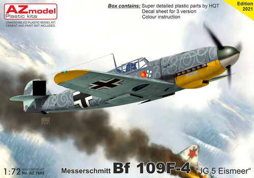 AZ-Model 7685 Messerschmitt Bf 109F-4 "JG.5 Eismeer"