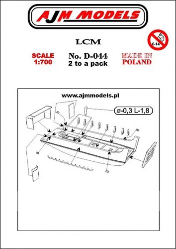 AJM Models D-044 LCM
