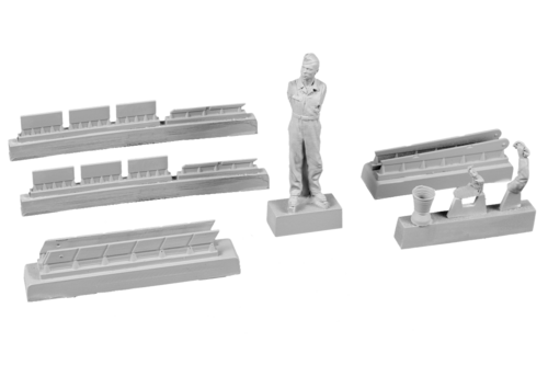 CMK F48358 Siebel Si 204/ Aero C-3 Airman (cleaning canopy glazing)