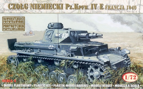 Mirage-Hobby 72863 Niemiecki czołg Pz.Kpfw. IV E 'Francja 1940'