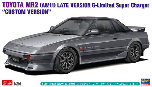 Hasegawa 20755 Toyota MR2 (AW11) Late Version G-Limited Super Charger 'Custom Version'