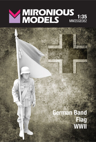 Mironious Models 35GE082 German Band Flag WWII