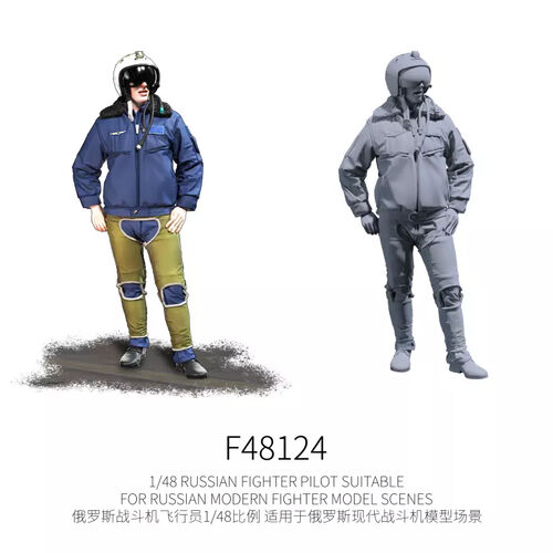 Galaxy-Model F48124 Russian Fighter Pilot #7