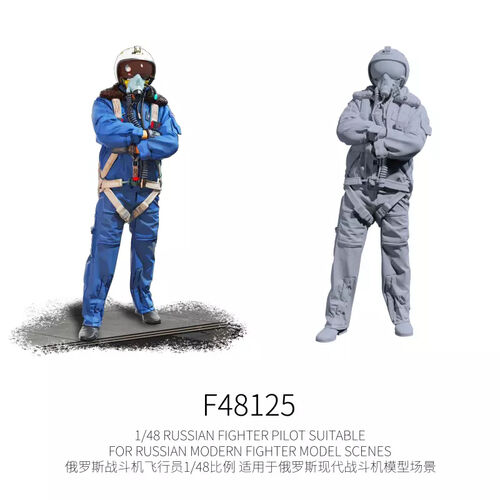 Galaxy-Model F48125 Russian Fighter Pilot #8