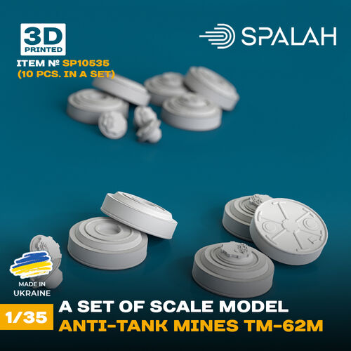 Spalah 10535 Anti-Tank Mines TM-62M (10pcs)