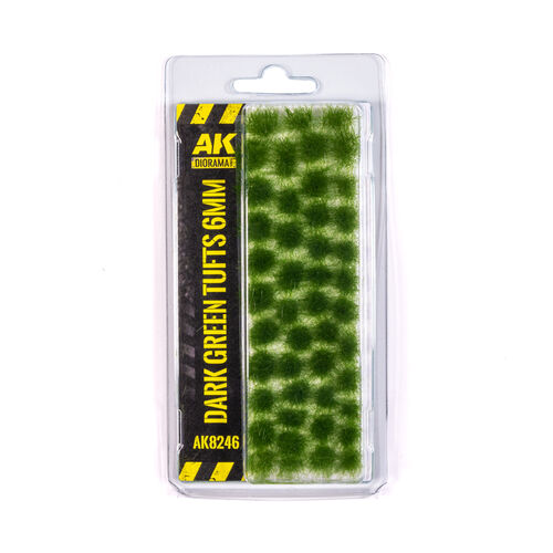AK-Interactive 8246 Dark Green Tufts (6 mm)