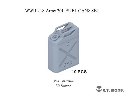 ET Model P35-324 WWII U.S.Army 20L Fuel Cans Set (Universal)