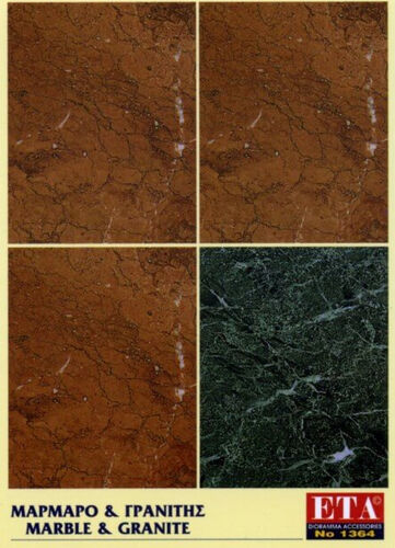 ETA DIORAMA ACCESSORIES 1364 Marble and Granite