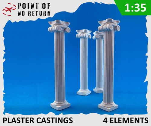 Point Of No Return 35-22019 Ancient Greek Columns - Ionic Order