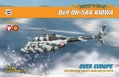 Miniwing 368 Bell OH-58 A Kiowa over Europe