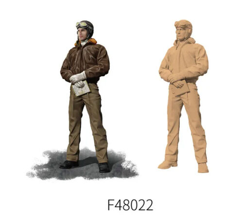 Galaxy-Model F48022 US Navy / USMC Fighter Pilot WWII for Carrier-based Aircrafts