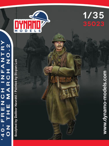 Dynamo-Models 35023 '40 - French Infantry On The March No.2