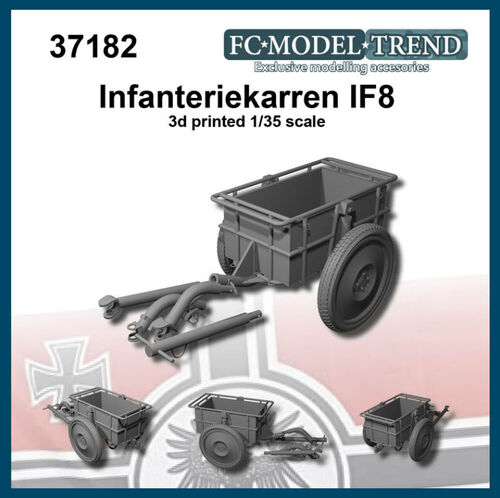 FC ModelTrend 37182 Infantry Cart - Infanteriekarren IF8