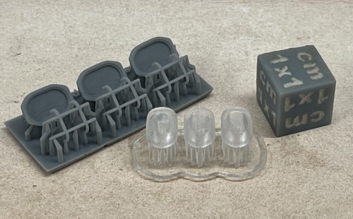 EMP3D 35080209 Oprawa ścienna z kloszem - typ 3 - 3 sztuki
