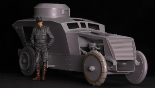 Copper State Models F35-015 Austro-Hungarian Armoured Car Officer