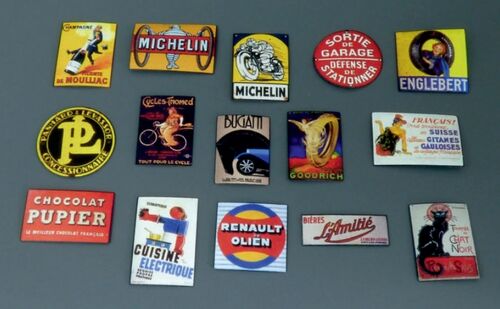 Plus Model 570 Tin advertising sign France 30s to 40s