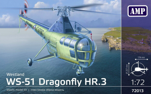 AMP 72013 WS-51 Dragonfly HR/3 Royal Navy