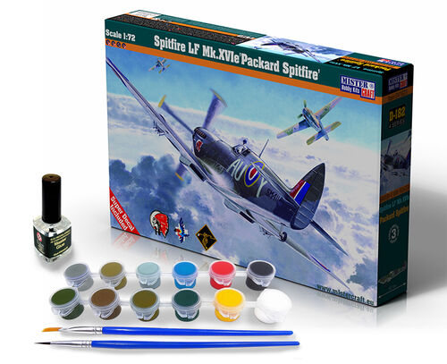 MisterCraft D182s Spitfire LF Mk.XVIe 'Packard Spitfire' - Model Set