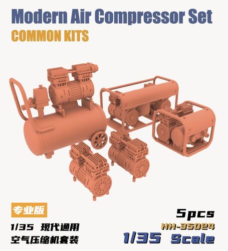 Heavy Hobby HH-35024 Modern Air Compressor Set