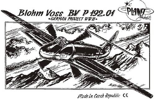 Planet Models 001 Blohm and Voss BV 192.01