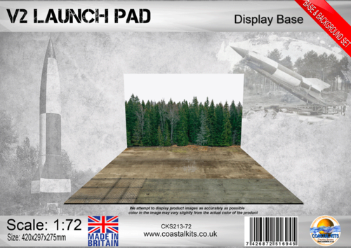 Coastal kits S213-72 V2 Launch Pad Base & Background set
