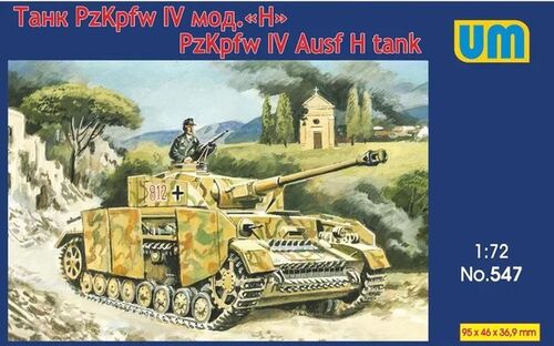 Unimodels 547 PzKpfw IV Ausf H tank