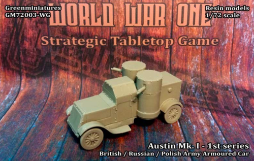 Tank Models Hobby Shop GM72003-WG Austin 1st series armoured car