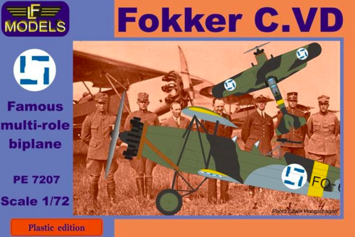 LF Models PE7207 Fokker C.VD Finland A.W. Sidelley Panther engine