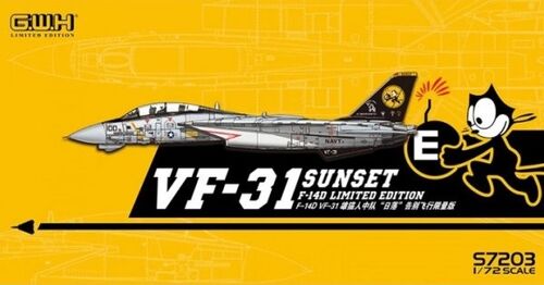 DISCONTINUED Lion Roar S7203 VF-31 Sunset F-14D Limited Edition (G.W.H)