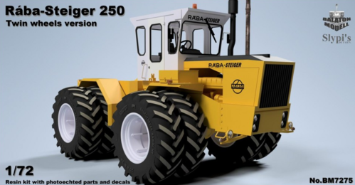 Balaton Modell BM7275 Rába-Steiger 250 heavy tractor twin wheels v.
