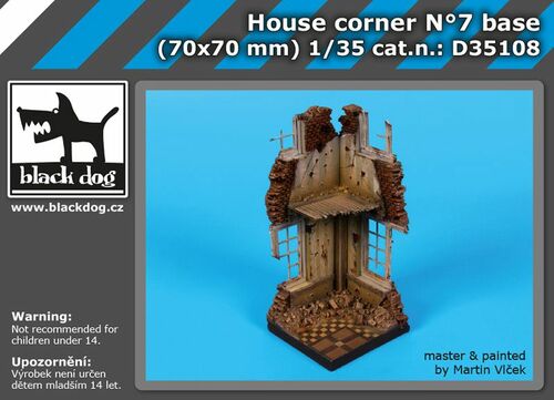 Black Dog D35108 House corner N°7 base