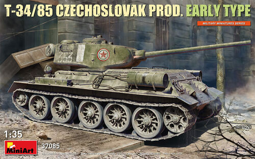 MiniArt 37085 T-34/85 Czechoslovak prod. Early Type