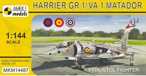 Mark I Models 144087 Harrier GR.1/VA.1 Matador