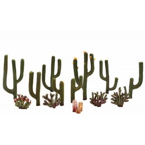 Woodland Scenic TR3600 1/2" - 2 1/2" Classic Cactus Plants 1 (3 / Pk)