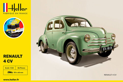 Heller 56762 Renault 4 CV - Starter Set
